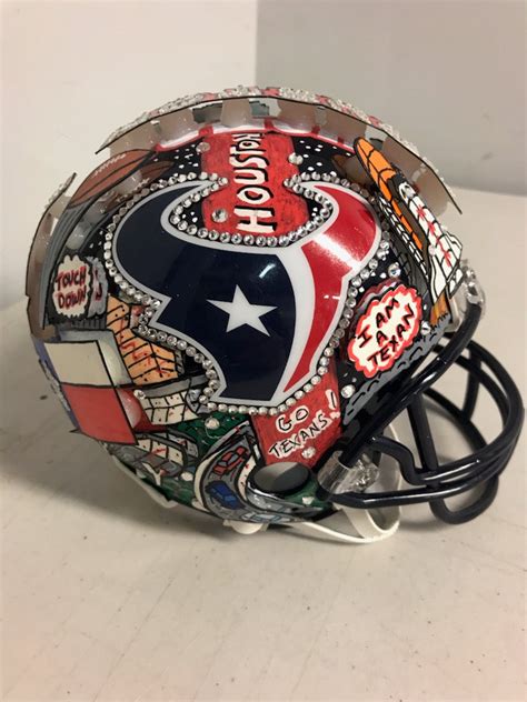 Fazzino Nfl Mini Helmets Houston Texans Amazing Animation