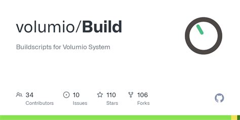 GitHub Volumio Build Buildscripts For Volumio System