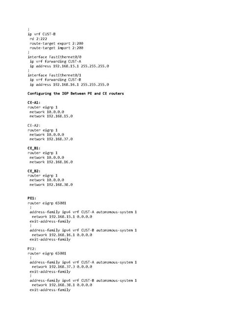 Mpls Vpn Practical Labs Pdf Connect 4 Techs