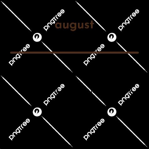 Free August Calendar Template For Easy Planning And Organization