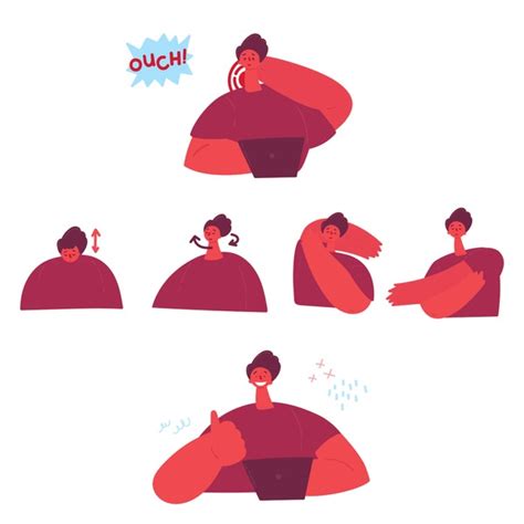 Chair Neck Rotation Exercise Over 9 Royalty Free Licensable Stock Illustrations And Drawings