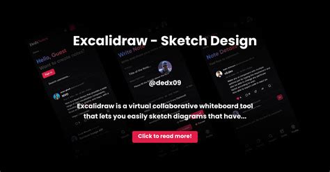 Excalidraw Sketch Design Dedxnotes