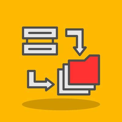 Data Migration Icon Vector Art Icons And Graphics For Free Download