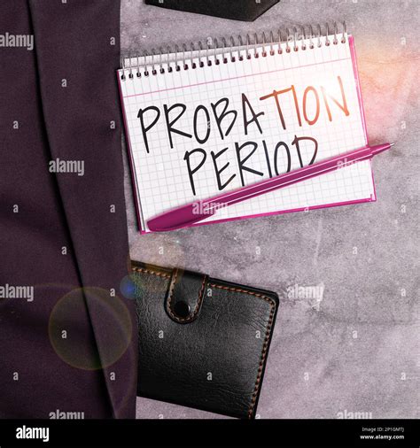 Sign Displaying Probation Period Business Concept Focused And Iterative Approach To Searching