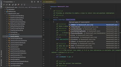 Intellij Idea How To Find Derived Types In A Referenced Assembly Stack Overflow