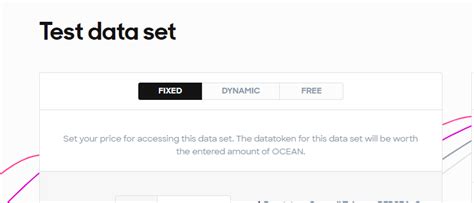 Add Free Pricing Option · Issue 604 · Oceanprotocolmarket · Github