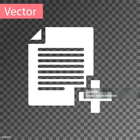 흰색 투명 배경에 고립 된 새 파일 아이콘을 추가 합니다 문서 복사 아이콘 벡터 일러스트 0명에 대한 스톡 벡터 아트 및 기타