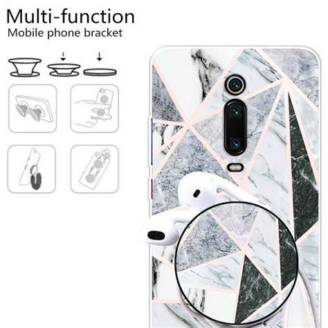 For Xiaomi Redmi K20 And K20 Pro Embossed Varnished Marble Tpu Protective