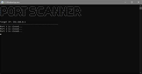 A Simple Port Scanner Made In Python Tindertoast Medium