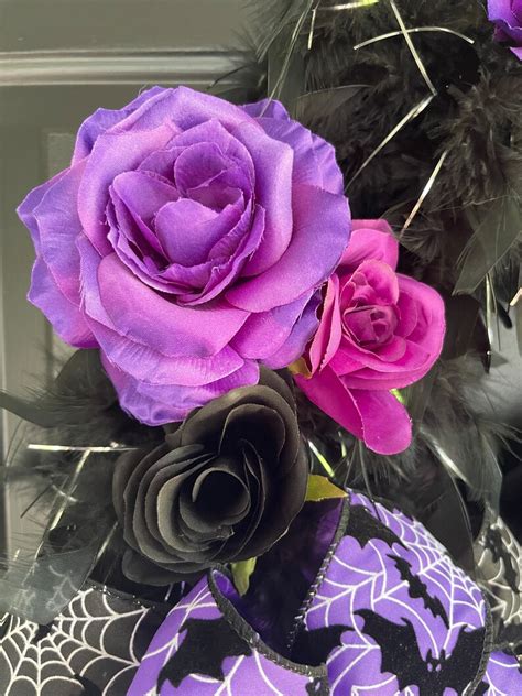 Halloween Skeleton Wreath For Front Door Same Sex Couple Etsy