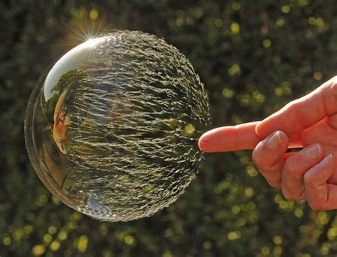 Bursting Soap Bubble 9 Pics