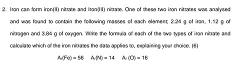 Gcse Chemistry Calculations How Do I Solve This Question R