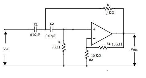 Active High Pass Filter Circuit Design And Applications