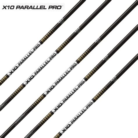 Easton X10 Parallel Pro Shafts Set Of 12 Chiltern Archery