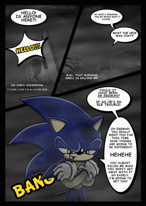 Sonic Comic Prototype Page 3 By Immortal40 On Deviantart