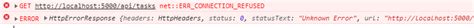 Javascript My Angular Mean Stack Application Cannot Receiveread