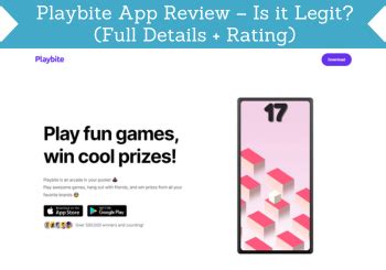 Playbite App Review Is It Legit Full Details Rating