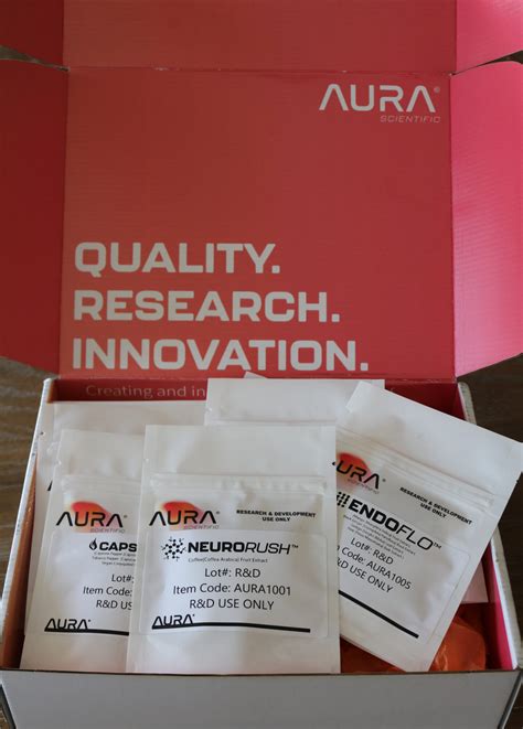 Aura Scientific Novel Ingredient Developer Introduces 4 New Ingredients