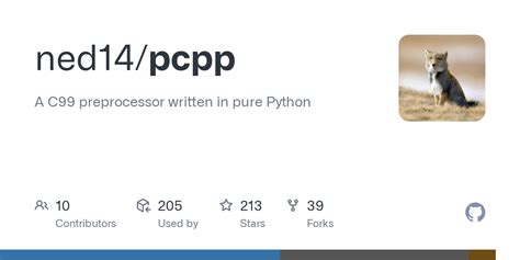 Github Ned14pcpp A C99 Preprocessor Written In Pure Python