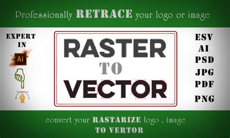Design Rasterize Image Logo To Vector By Professionally By Myameen6869 Fiverr