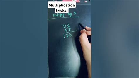 Multiplication Trickspeedmathstrick Maths Calculationtricks
