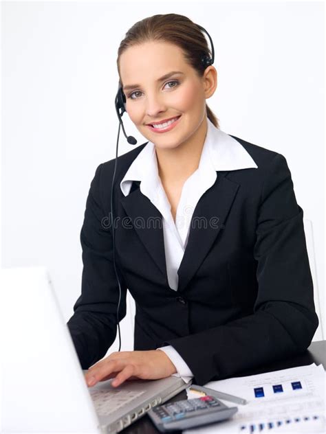 Cute Business Woman Stock Photo Image Of Business Natural