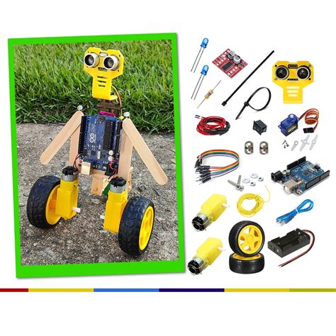 Kit Arduino Robô Ardudroide Diy Kit Robótica Educacional Shopee Brasil