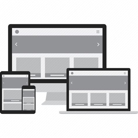 Adaptive Computer Devices Responsive Icon Download On Iconfinder