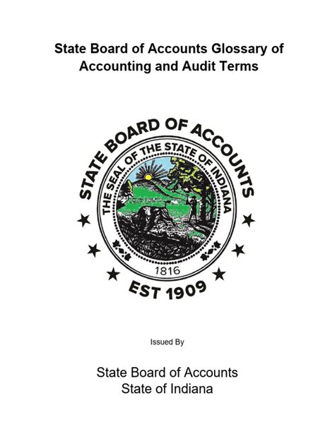 Accounts Glossary Of Accounting And Audit Terms Pdf Internal