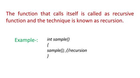What Is Recursion Pptx