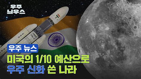 [eng Sub] 가성비 최대치 저비용으로 성공한 인도의 달 남극 착륙 신화ᅵ우주늬우스 Youtube