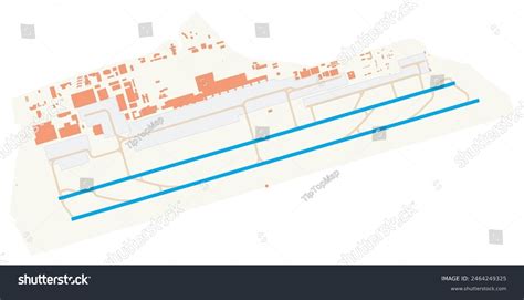 Map Bole International Airport Ethiopia Iata Code Stock Vector Royalty