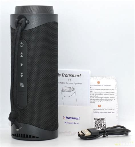 Портативная цилиндрическая акустика Tronsmart T7