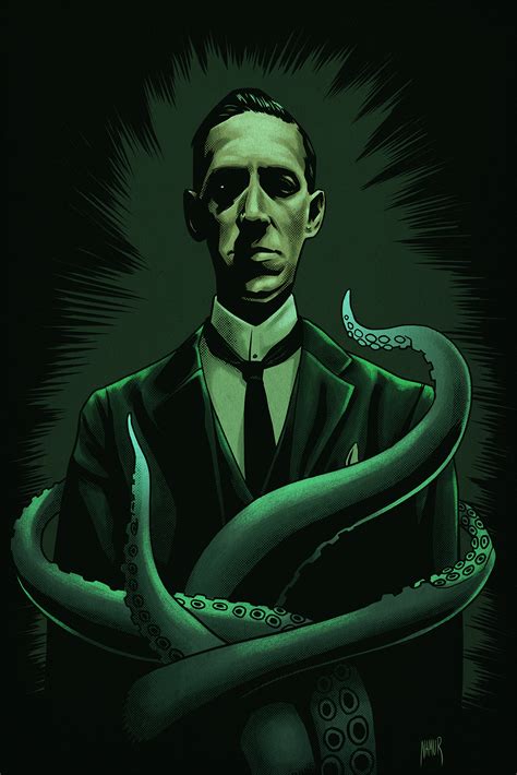 Hp Lovecraft Illustration Brown University Library The Racial