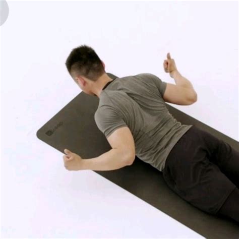 Prone Ytw Stretch By Bernadette C Exercise How To Skimble