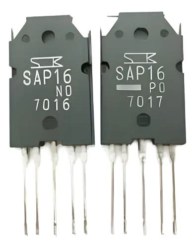 Transistor Sap16 Sap16po Sap1no Par Darlington P N Sap15 Frete Grátis