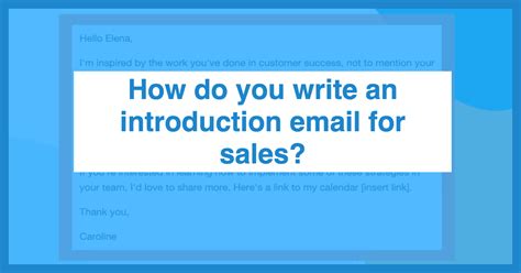 How To Write An Introduction Email For Sales The Ultimate Guide Anyleads