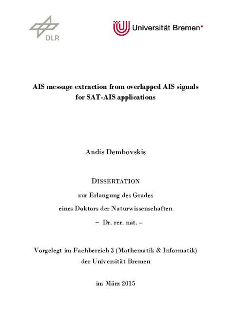 Pdf Ais Message Extraction From Overlapped Ais Signals For Sat Ais
