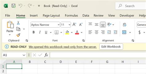 Sharepoint Excel File Opening In Read Only Mode Microsoft Qanda