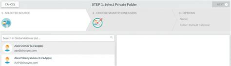 Syncing Shared Calendars CiraSync Enterprise Edition