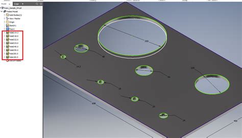 Solved Ilogic To Convert Circles To Holes Autodesk Community