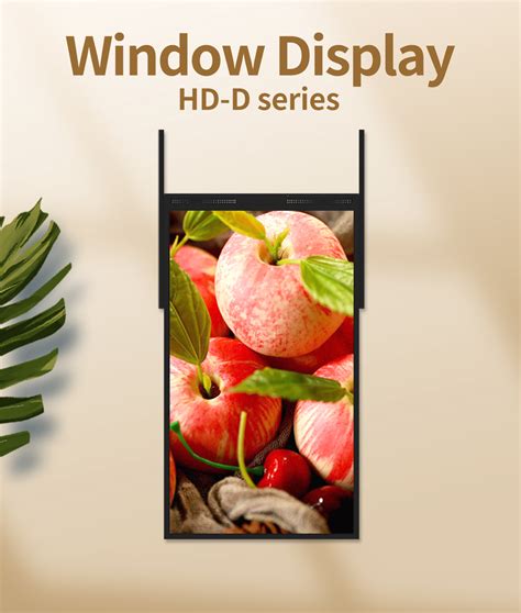 Digital Window Display Hanging Style
