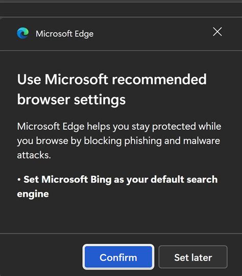 Microsoft Edge Wont Stop Nagging Users To Set Itself As Default On