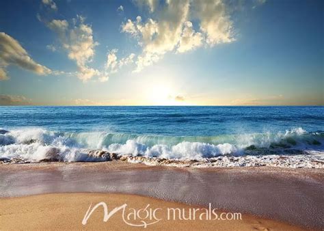 Colorful Hawaiian Sunset Wallpaper Mural By Magic Murals