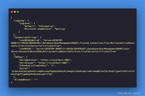 Net 80 Web Api Jwt 身份验证和基于角色的授权netcore 8 Webapi 使用jwt事例 Csdn博客