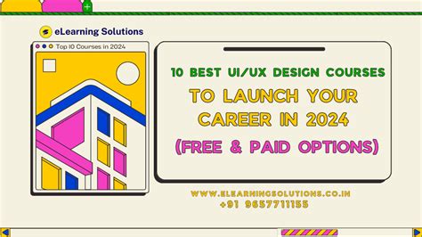 10 Best Ui Ux Design Courses To Launch Your Career In 2024 Elearning Solutions