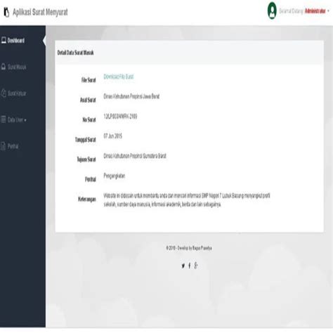Jual Source Code Aplikasi Manajemen Surat Berbasis Web Shopee Indonesia