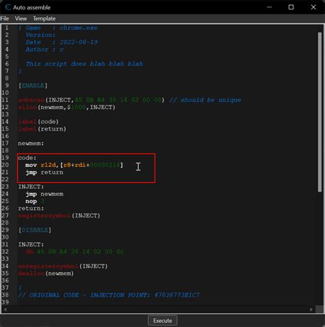 would anyone mind explaining some simple auto assemble script theory
