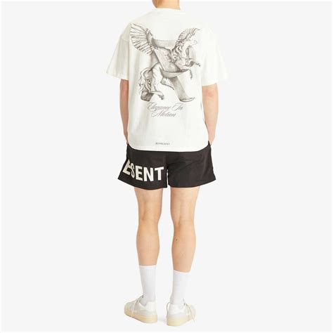 Represent Mens Elegance In Motion T Shirt In Flat White Represent