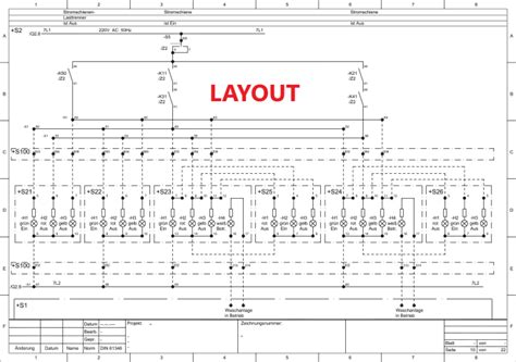 Draw Electrical Circuits And Schematics With Autocad D By Rhcp Fiverr